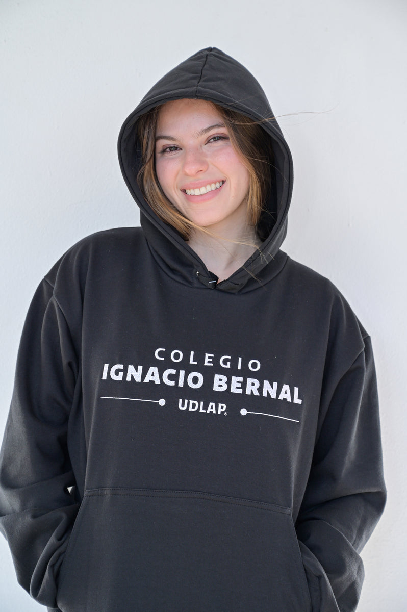 Sudadera negro Colegio Ignacio Bernal – Tienda Universitaria UDLAP